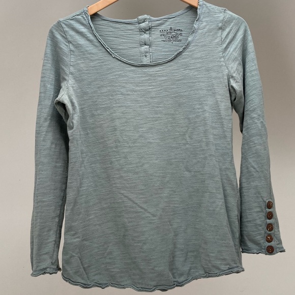 neon buddha | Tops | Neon Buddha Long Sleeve Shirt Embellished With ...